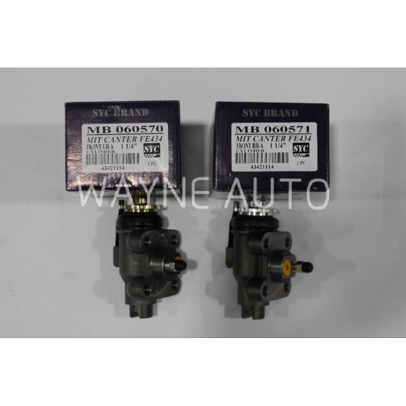 FRONT WHEEL CYLINDER MITSUBISHI CANTER FE434 (1"1/4) MB060570/71 MADE ...