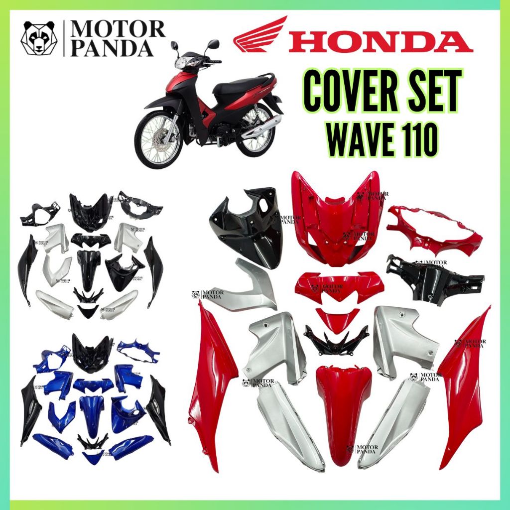 HONDA WAVE110 WAVE 110 RS COVERSET COMPLETE COVER SET BODY CAVER KAVER ...