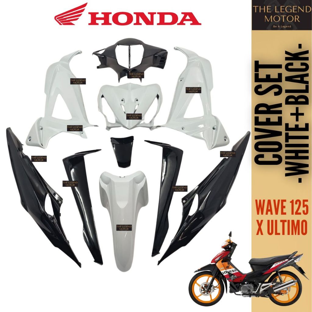 HONDA WAVE125X ULTIMO WAVE125 X WAVE 125X Coverset Body Cover Set Caver ...