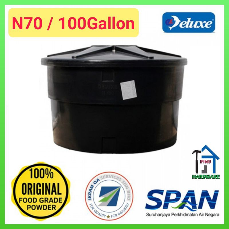 DELUXE POLY TANK N70(100GALLON) | Shopee Malaysia