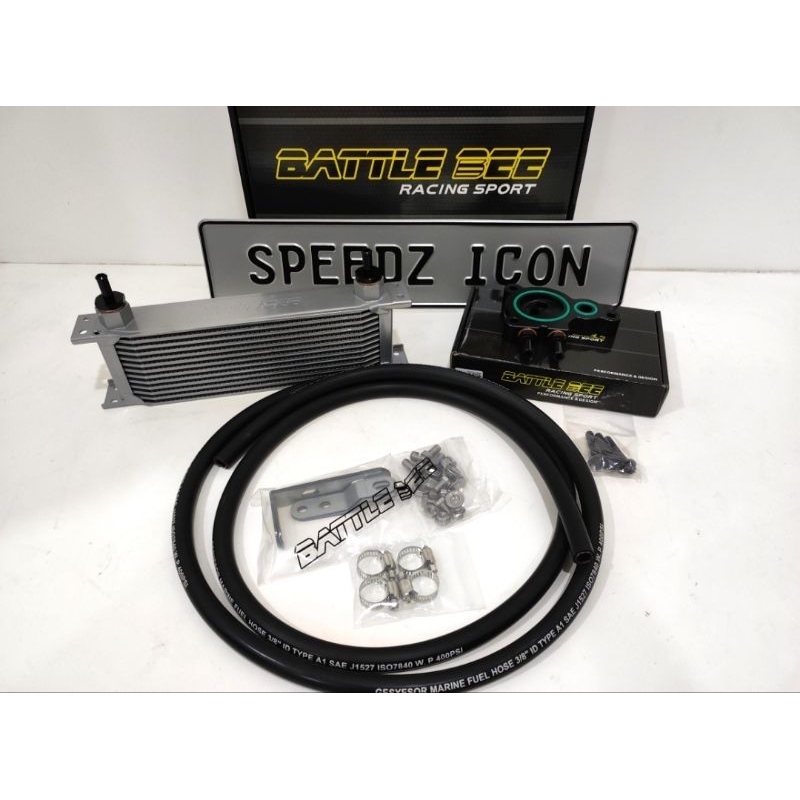 Battle Bee FC 1.8 City GN2 GM6 Jazz GK5 Transmission CVT 13 Rows Oil Cooler Kit CVTF ATF ...