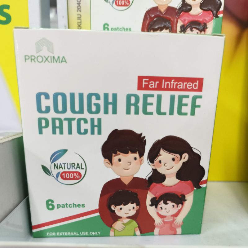Proxima Far Infrared Cough Relief Patch ( 6 Patches ) cough patch batuk ...