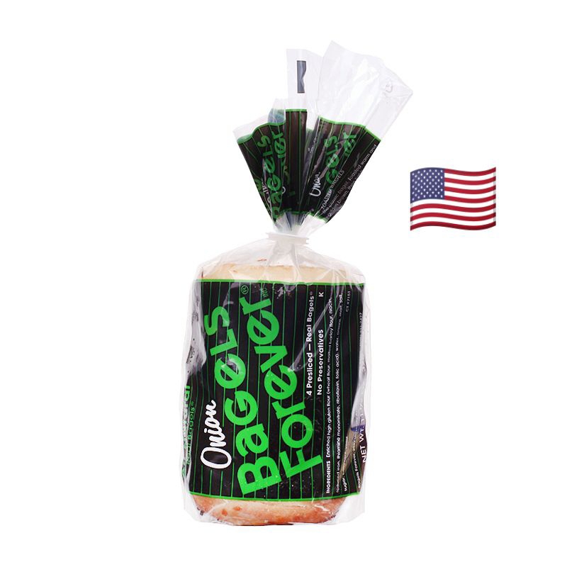Bagels Forever Onion Frozen Bagels 11.5oz imported from USA 🇺🇸 | Shopee ...