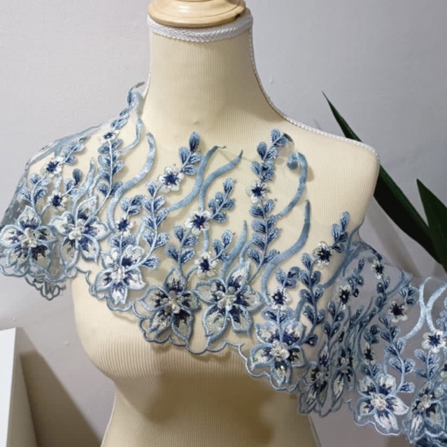 0.5m x 9 Inci Lace Manik Manjalara Exclusive | Shopee Malaysia