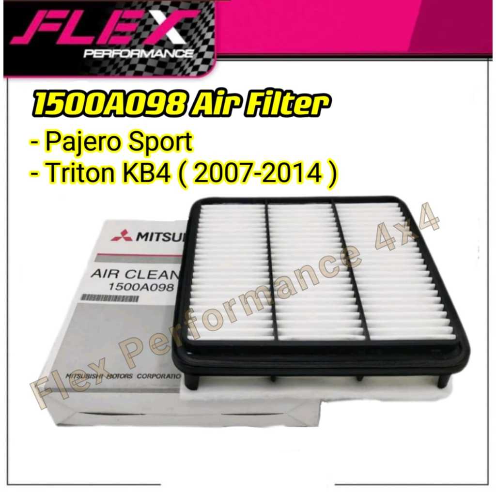 MITSUBISHI AIR FILTER 1500A098 TRITON KB4T STORM PAJERO SPORT AIR ...