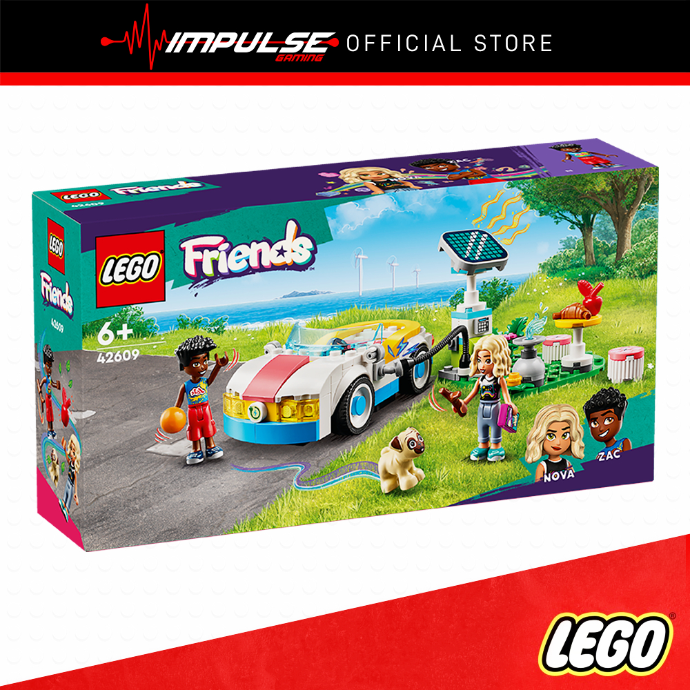 LEGO 42609 Friends Electric Car and Charger | Shopee Malaysia