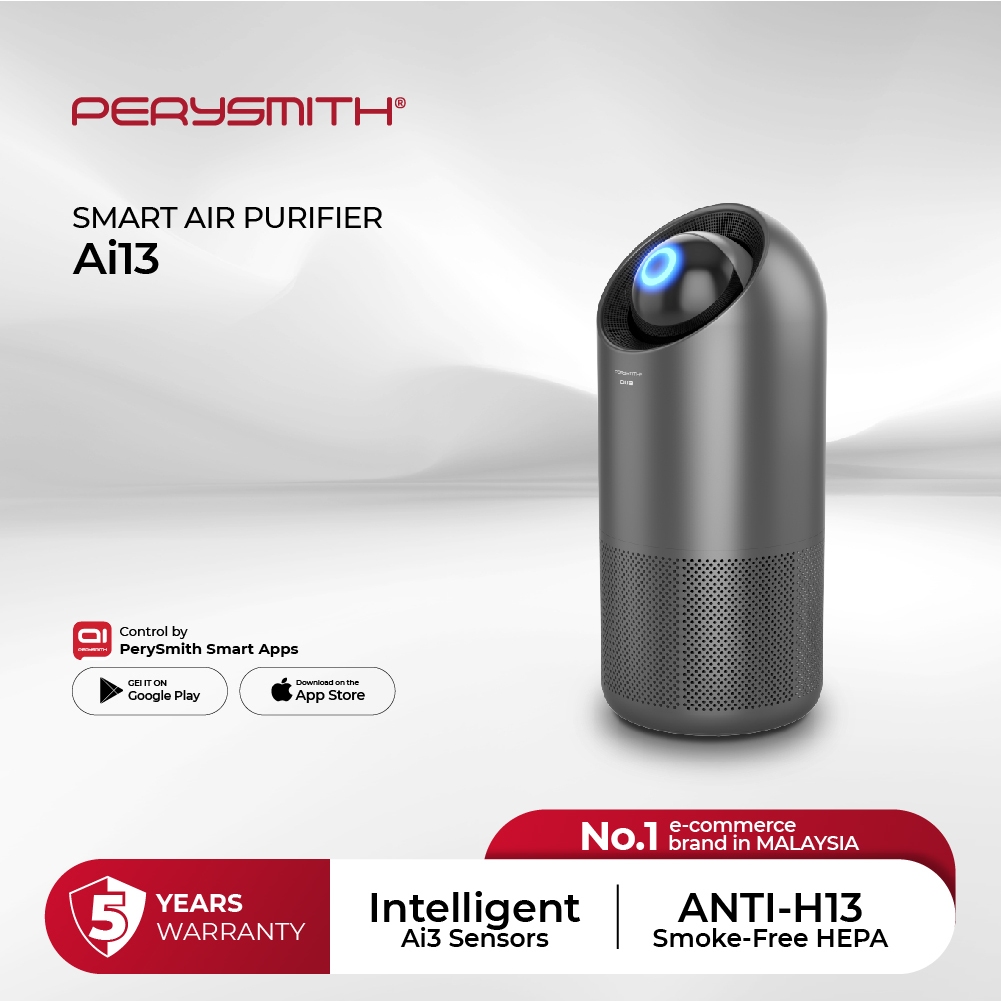 PerySmith Smart Air Purifier Ai Series Ai13 | Shopee Malaysia