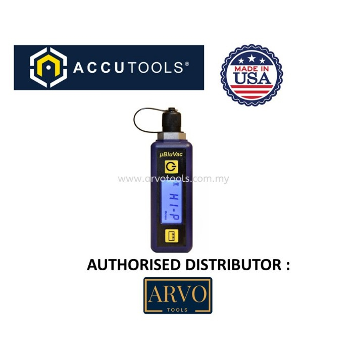 ACCUTOOLS BLUVAC MICRO VACUUM GAUGE (NON WIRELESS) FOR AIRCOND SYSTEM | Shopee Malaysia