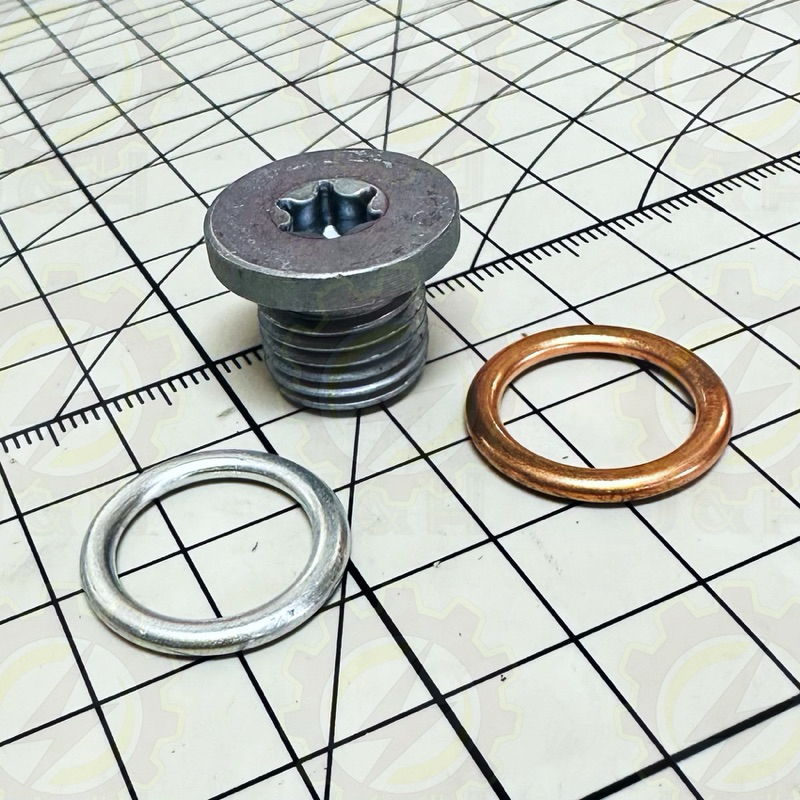 SEBIJI HARGA!!! Audi Volkswagen Engine Oil Sump Nut Oil Drain Plug ...