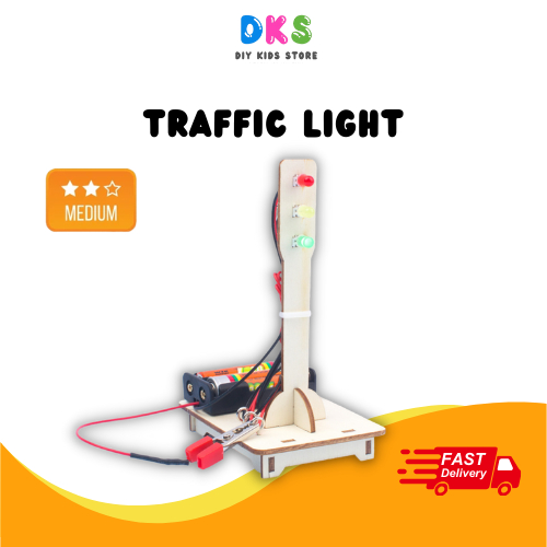 【TRAFFIC LIGHT】Projek RBT DIY Kids Science STEM Education Physic ...