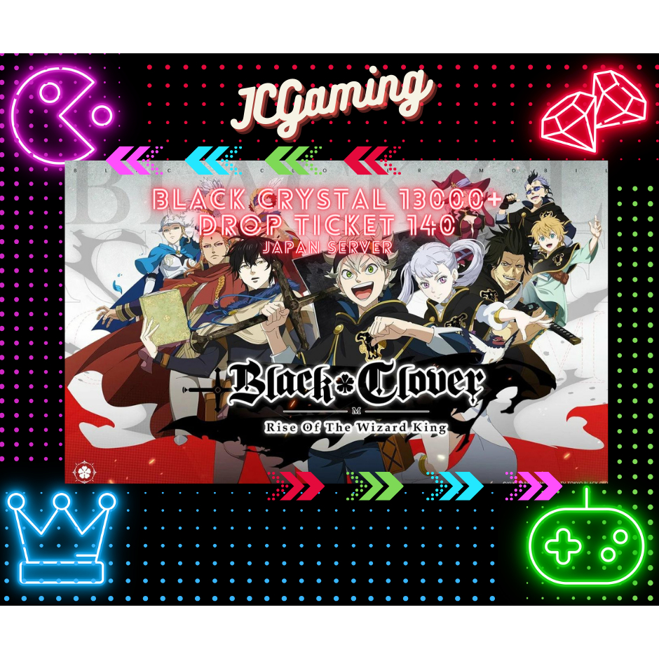 ⭐️Black Clover M⭐️Clear Drop Account⭐️ JAPAN SERVER|Animes games ...