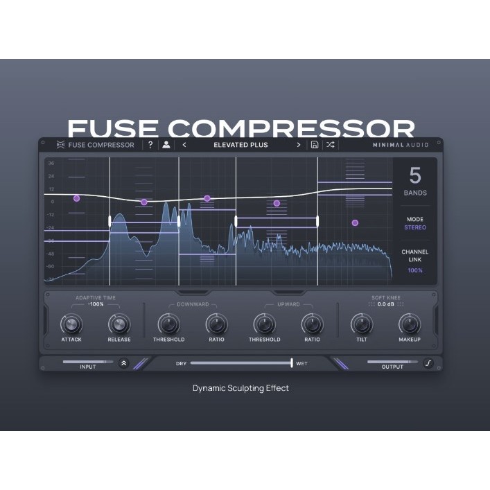 Fuse Compressor v1.0.3 VST, VST3 x64 | Minimal Audio (Win) Compressor ...