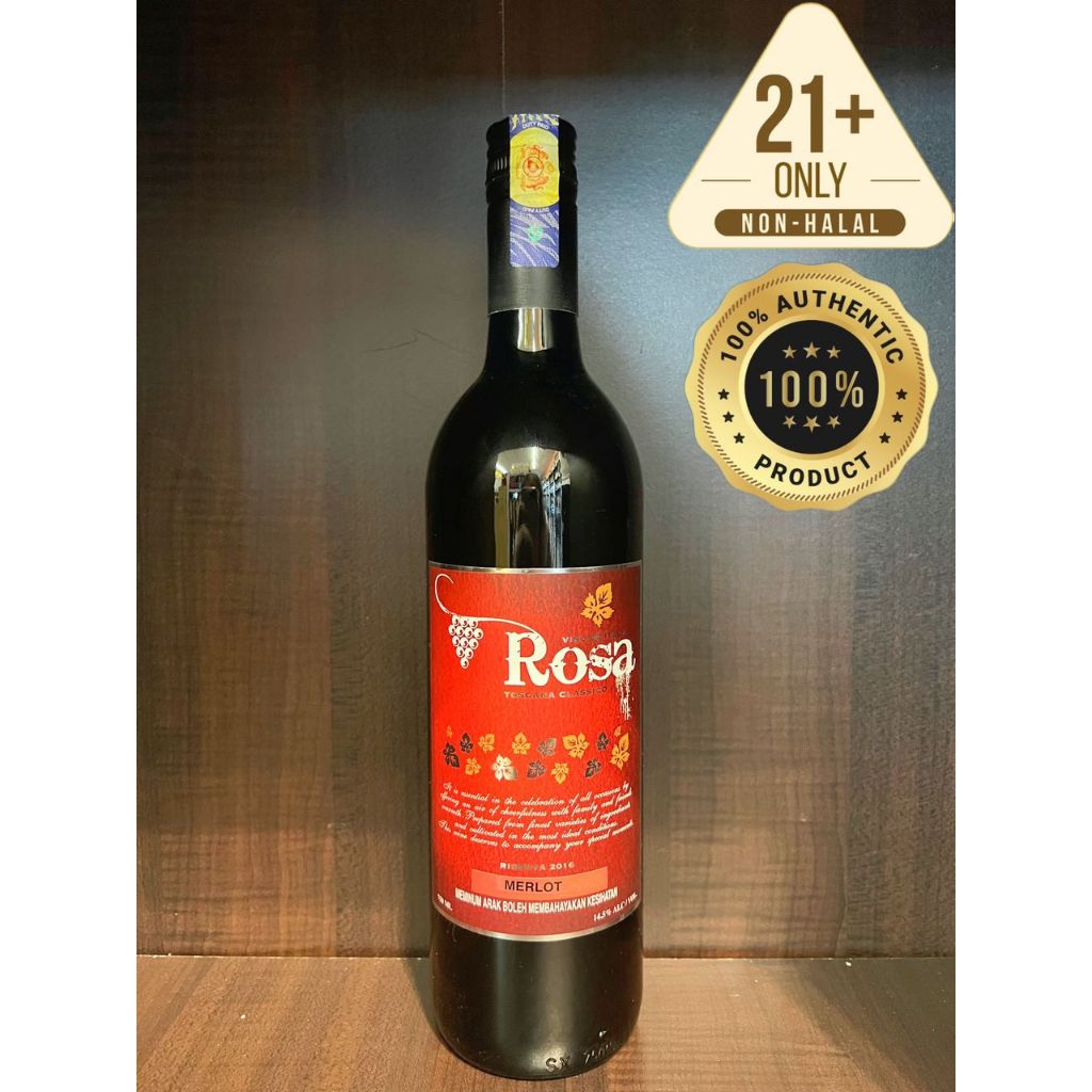 Rosa Merlot Red Wine 750ml | Shopee Malaysia