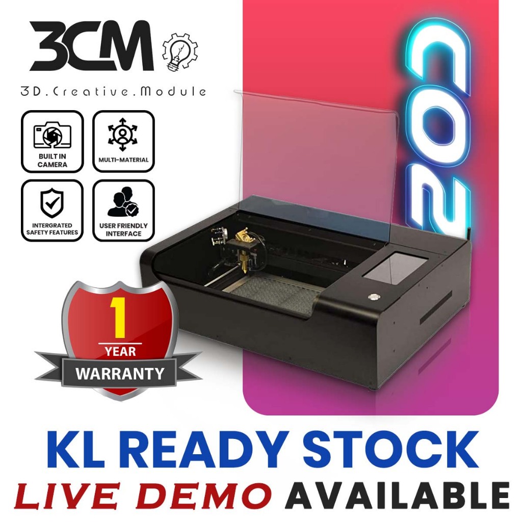3CM x BEAMO Compact CO2 Laser Engraver Flux | Shopee Malaysia