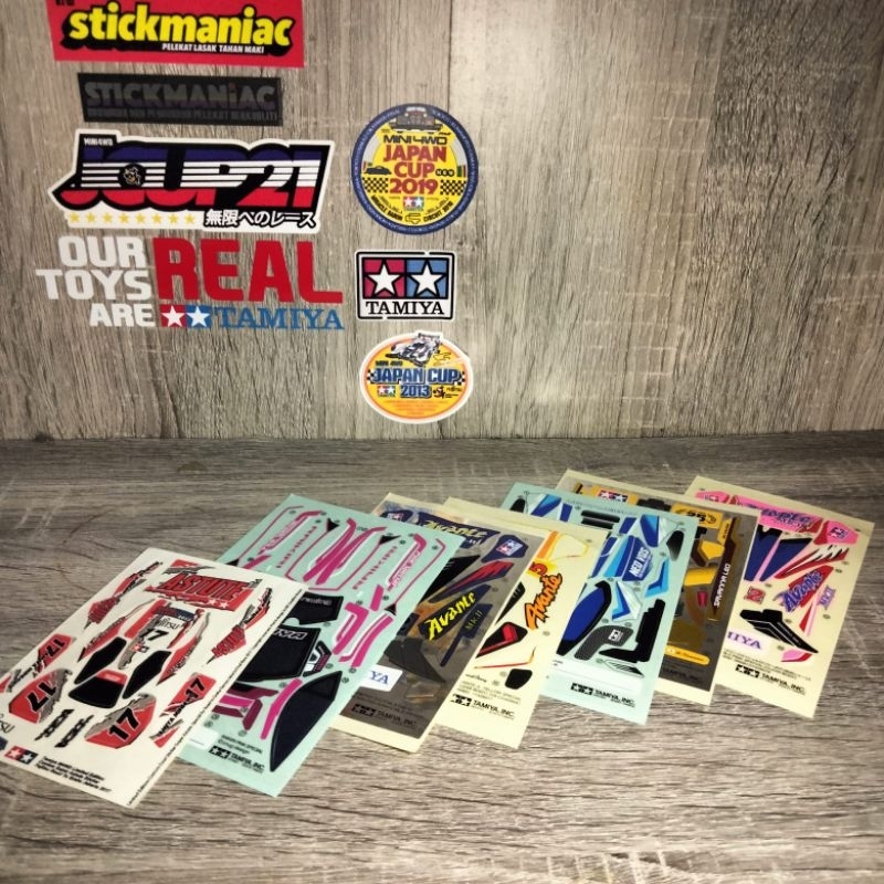 Tamiya Original losess part Cowl Stickers | Shopee Malaysia