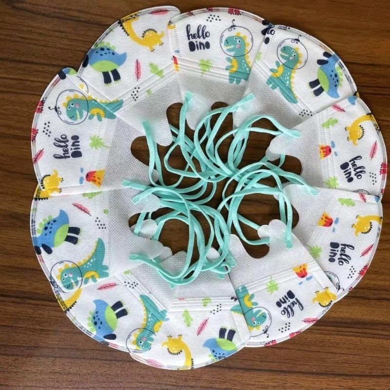 Duckbill KF94 3 Ply 4 Ply Earloop for kids facemask topeng muka kanak ...