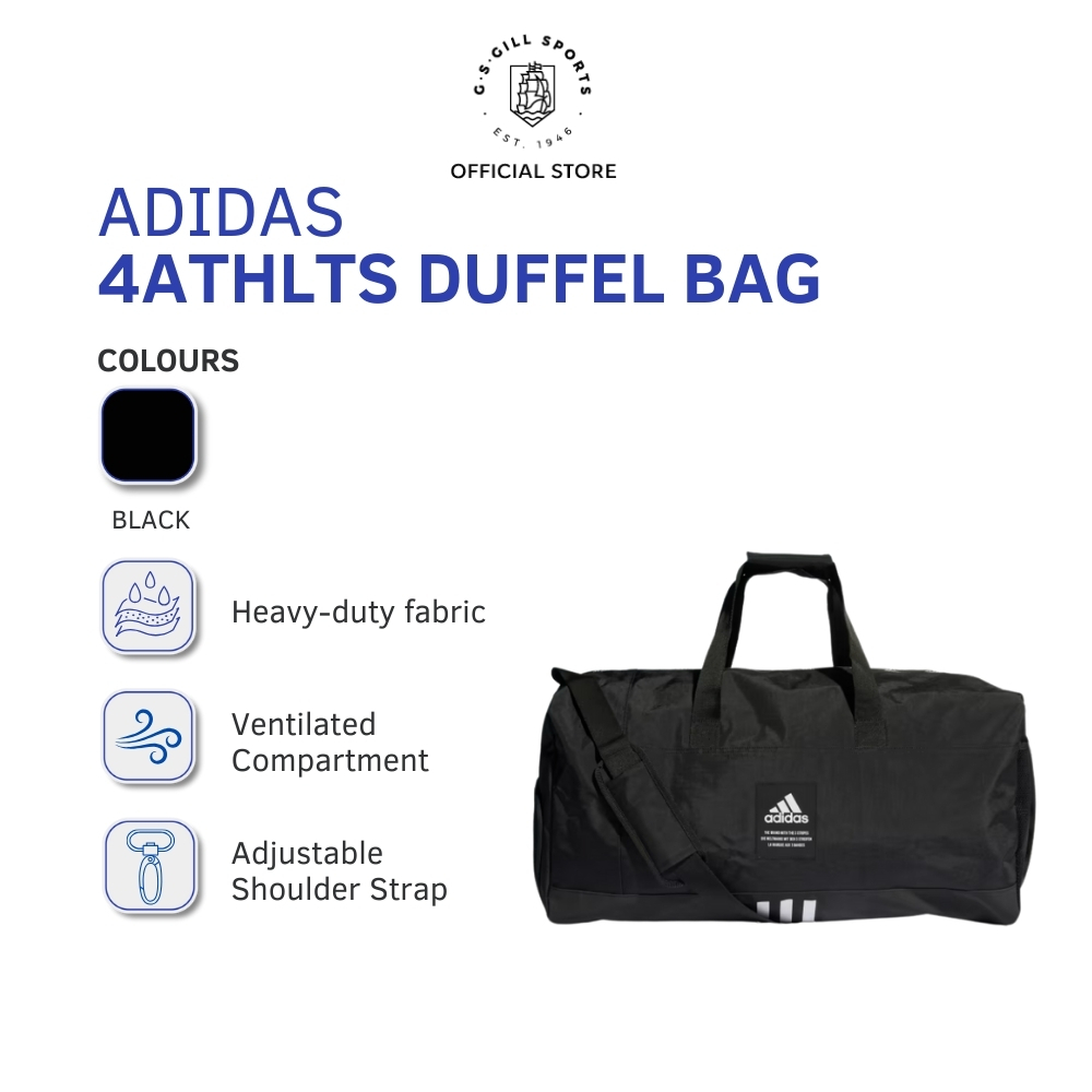 Adidas HB1315 Duffel Bag Large 69L Men Women 4ATHLTS Training Gym Bag ...