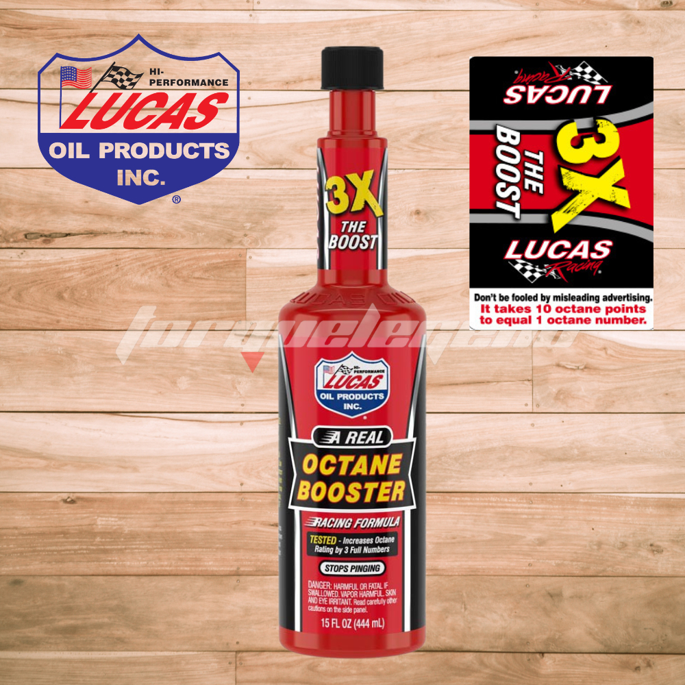 Lucas Oil 100% Genuine USA Octane Petrol Gasoline Booster (444ml) Clean ...
