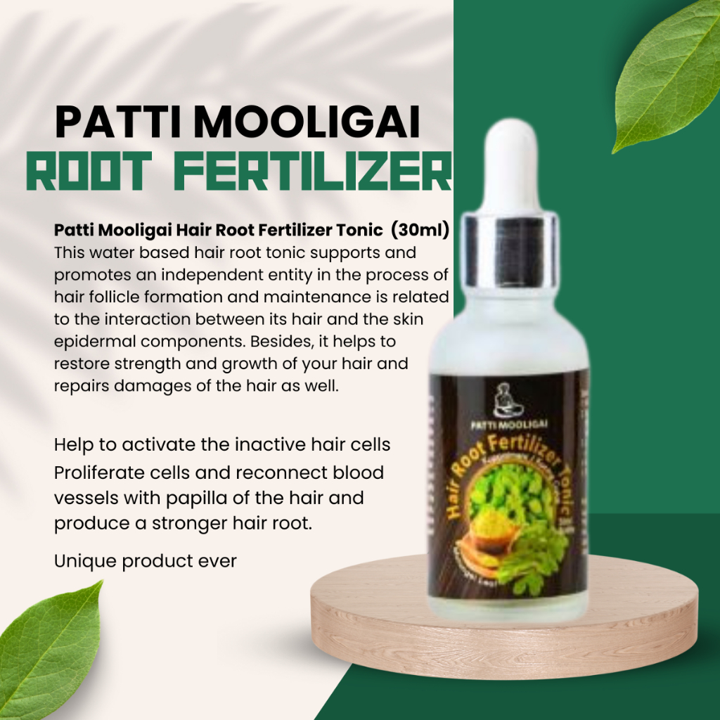 [READY STOCK ] Patti Mooligai Hair Root Fertilizer Tonic | Paati ...