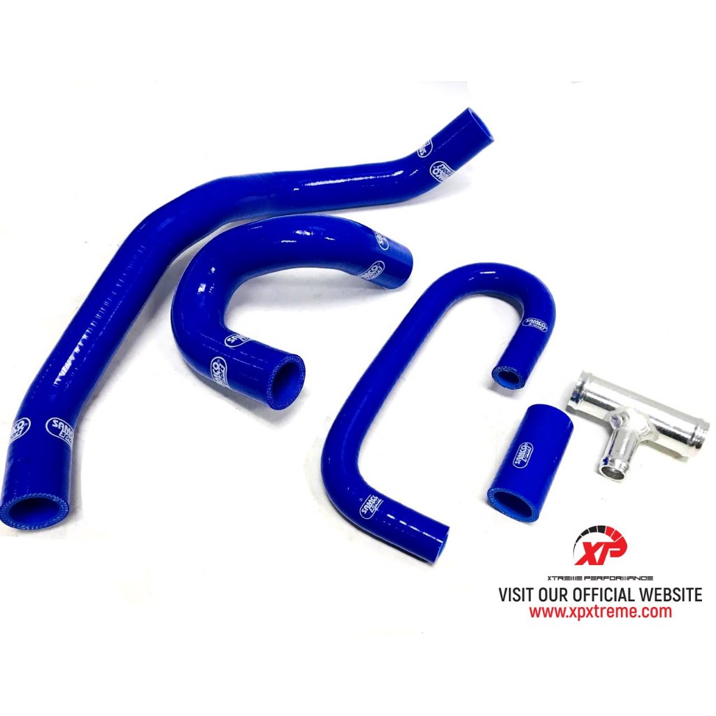 SILICONE RADIATOR HOSE FULLSET PERODUA MYVI 1.3 1.5 YRV WITH T SAMCO ...
