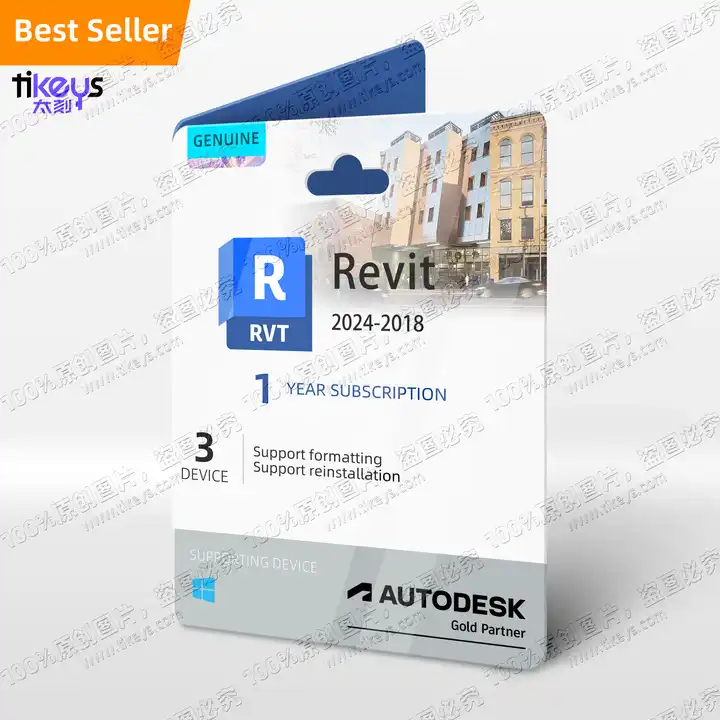 24/7 Online License Key Autodesk Revit 1 Year Subscription 2024/2023 ...
