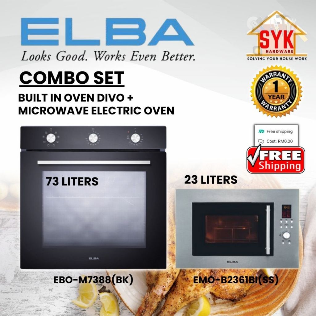 SYK Free Shipping Rubine Built in Oven RBO-LAVA-70SS Electric Oven RMO ...