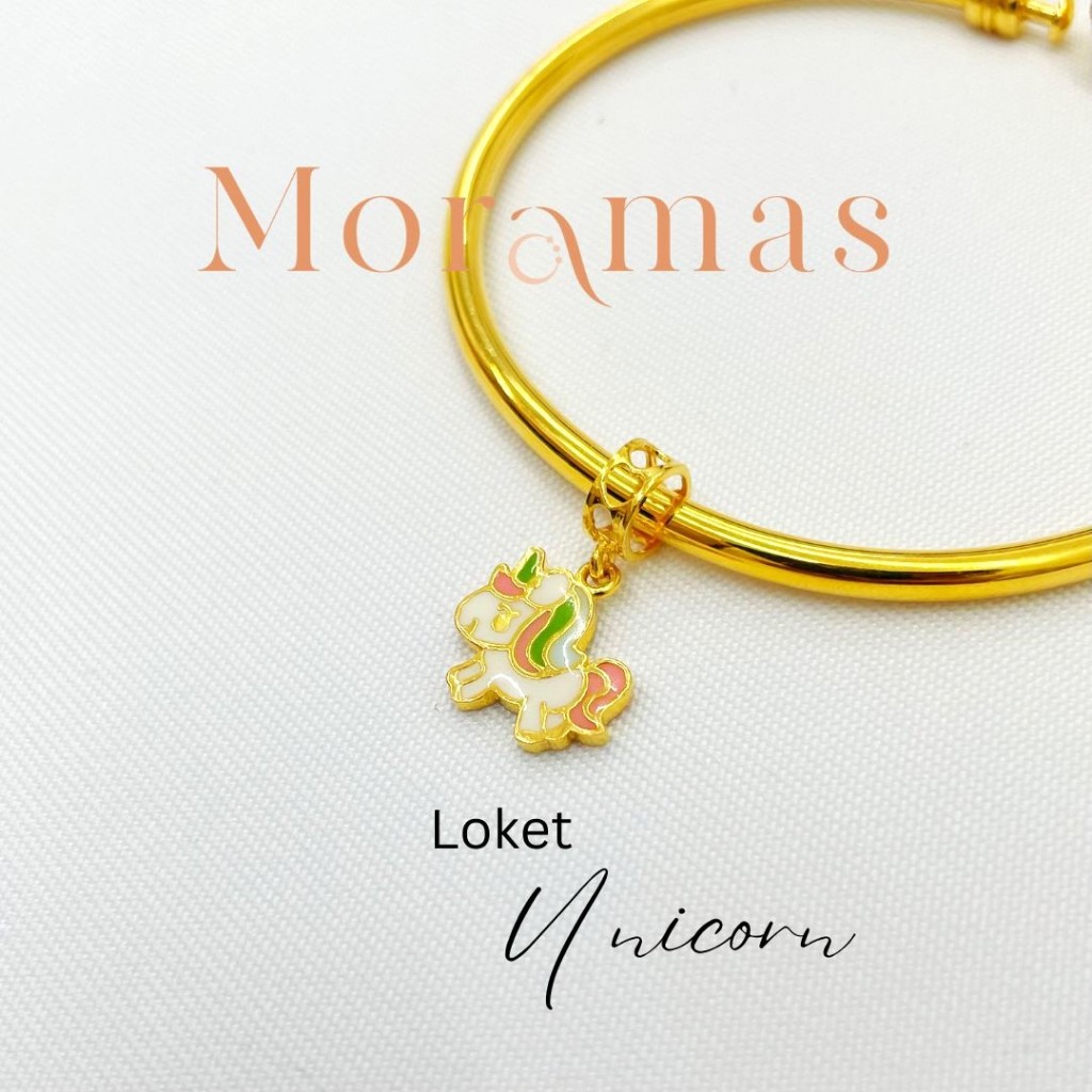 Moramas CUTE Charm 916 Gold/ Loket COMEL Emas 916/ 可爱吊坠916金 #Pendant # ...
