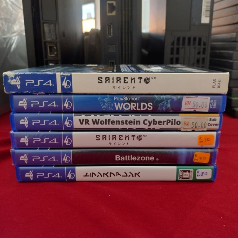 Various PS4 PSVR Games USED and New Titles English Playstation 4 VR ...