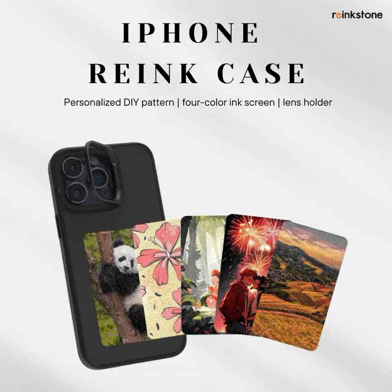 Reinkstone Reink Iphone Case C1 —— NFC Color E-ink Phone Case Compatible with iPhone 13 pro max ...