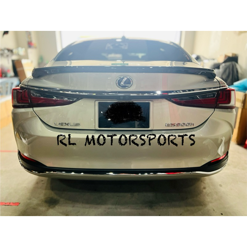 Lexus ES 2019 2020 2021 2022 2023 rear boot trunk top glass ducktail ...