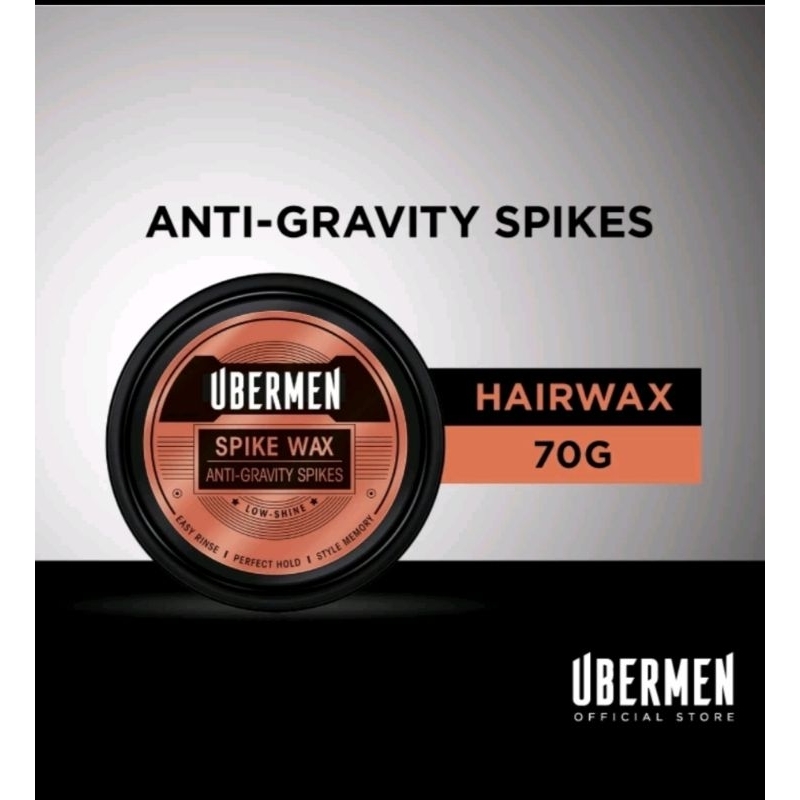 Ubermen Hair wax Spike Wax 70g | Shopee Malaysia