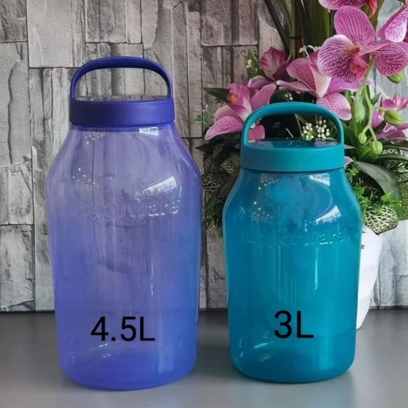 Tupperware Universal Jar 4.5L or 3L, 1.5L,825ml, 550ml (1/2pc) | Shopee ...