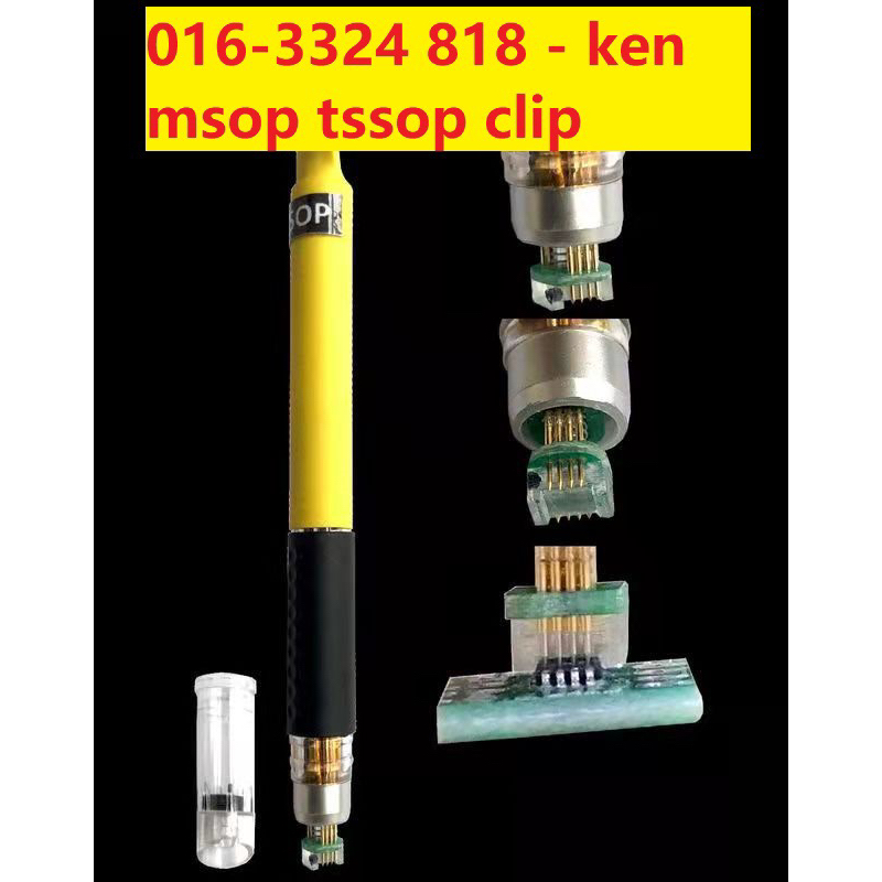 msop tssop tsop clip for mileage meter Ic socket connector pin 插头 MADE ...