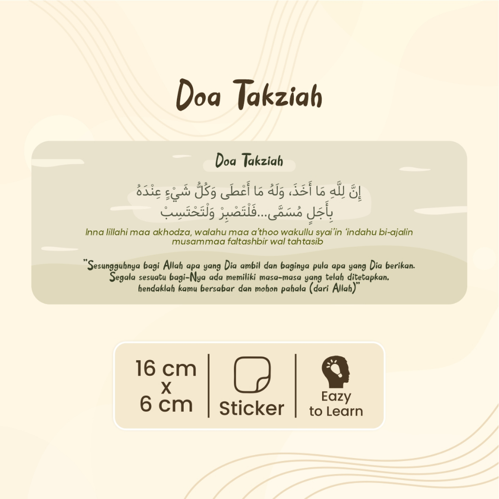 60 Pilihan Doa Harian Sticker Colourful Bookmarks With Free Gift ...