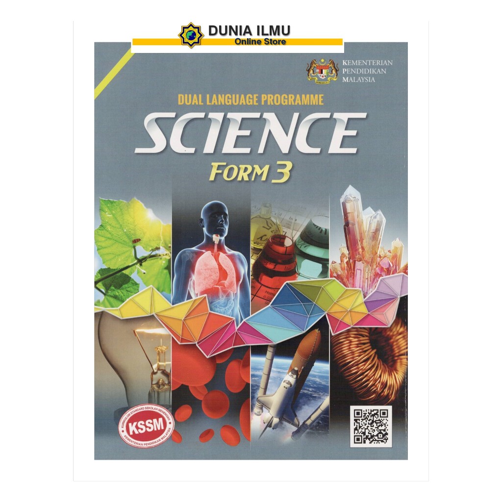 Buku Teks Science Form 3 (DLP) KSSM ( TB FORM 3 ) | Shopee Malaysia