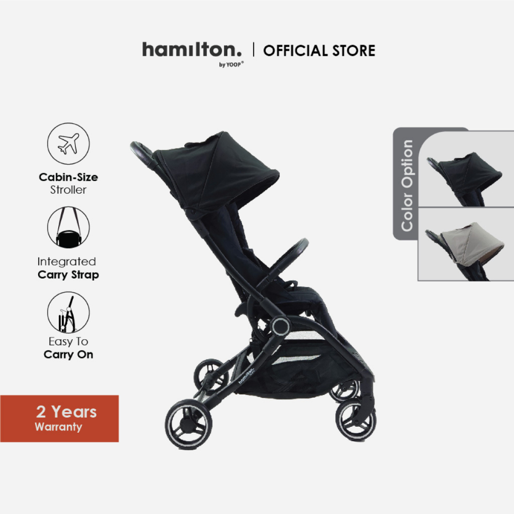 Hamilton S2 Stroller Lightweight 6.7kg Cabin Size Friendly | Shopee ...
