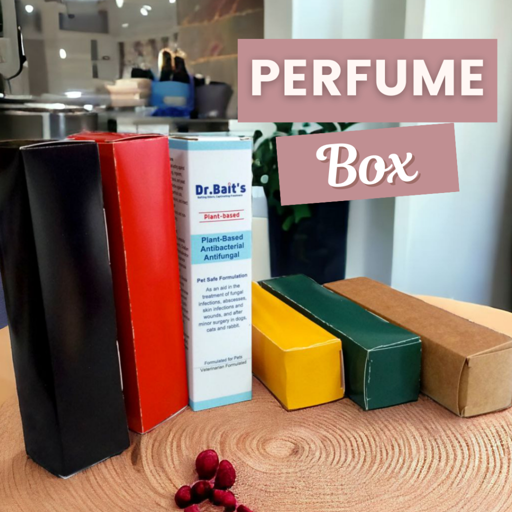 10PCS PERFUME BOX / KOTAK PERFUME / ESSENTIAL OIL / PACKAGING LIP BALM ...