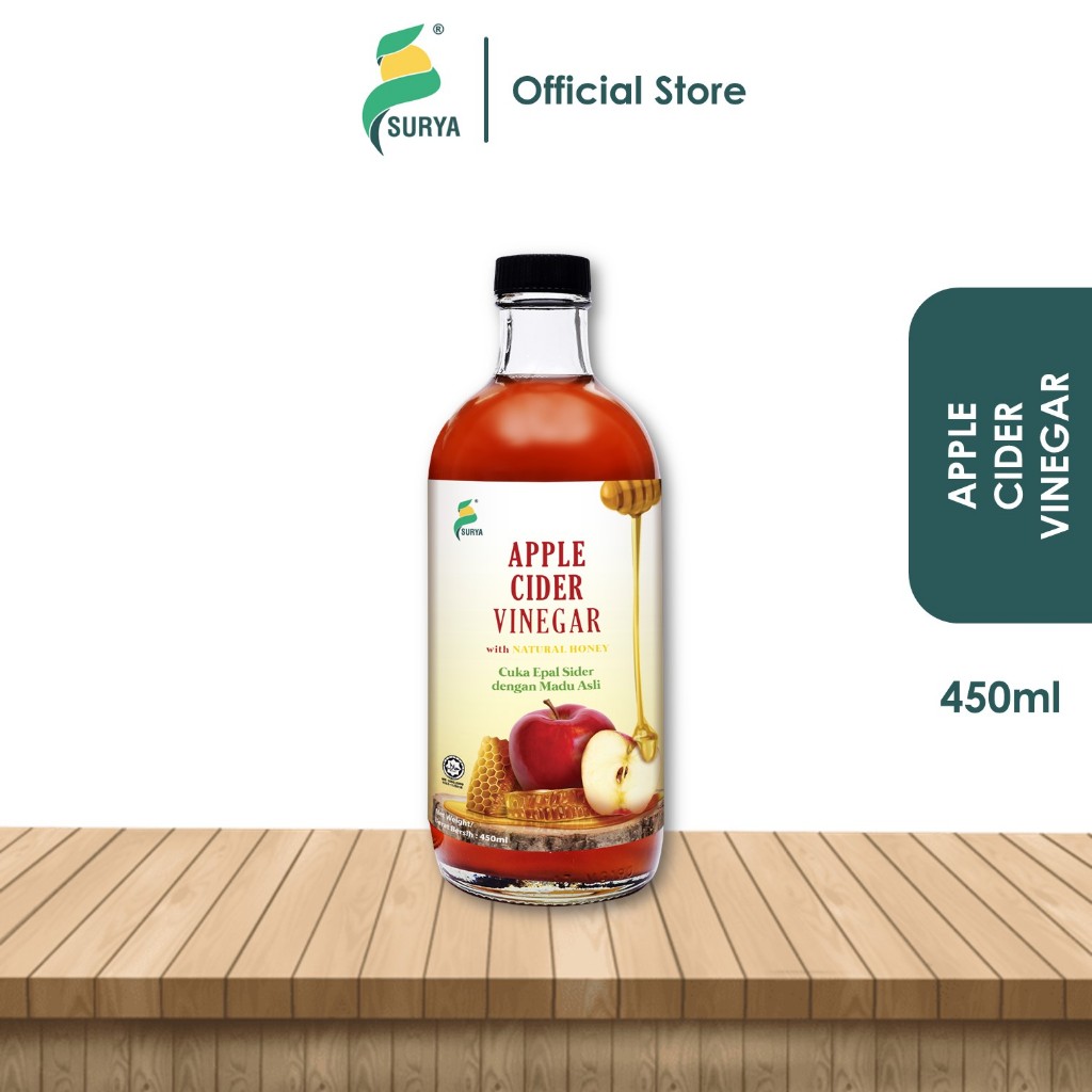 Surya Apple Cider Vinegar (450ml) | Shopee Malaysia