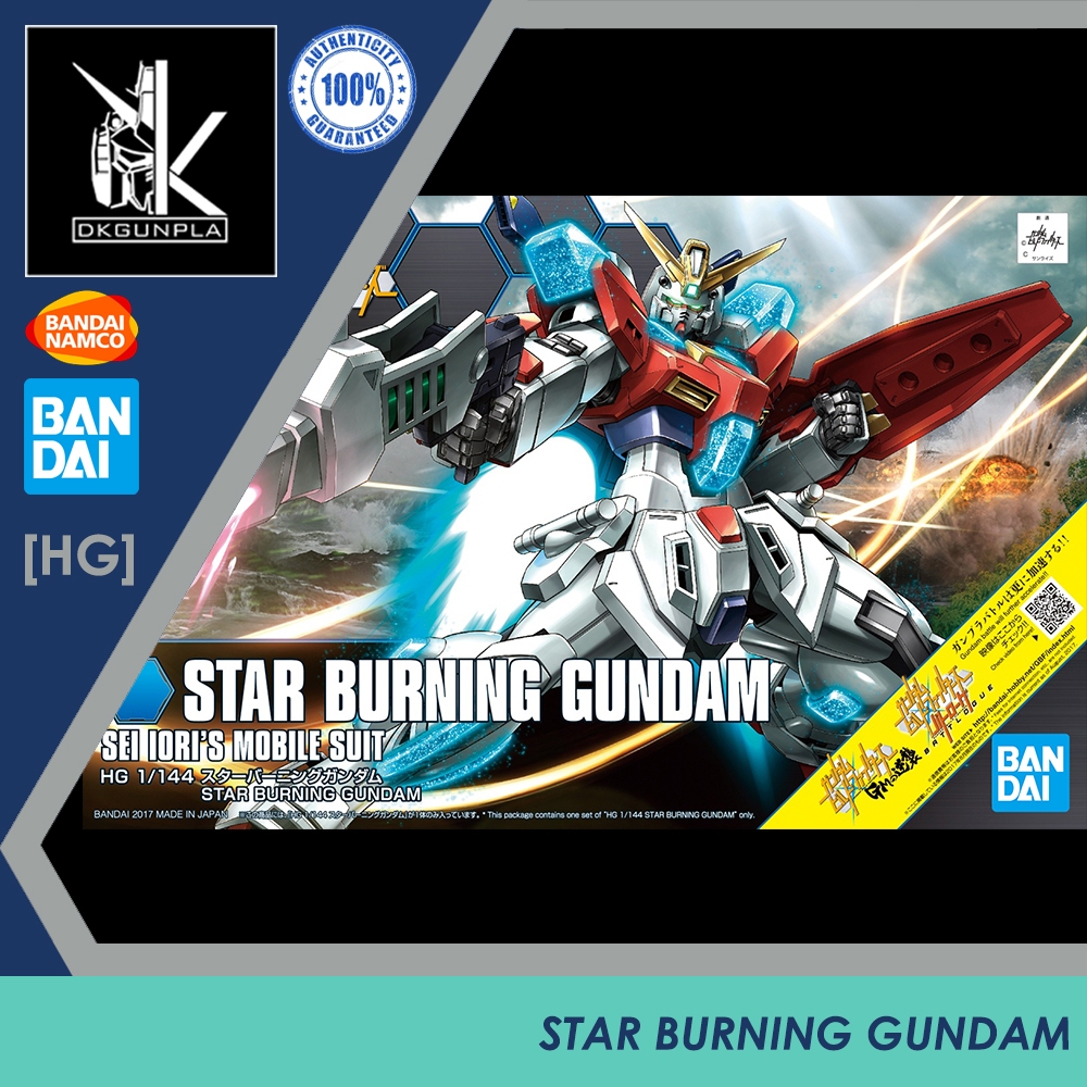 [HG] HGBF Star Burning Gundam | Shopee Malaysia
