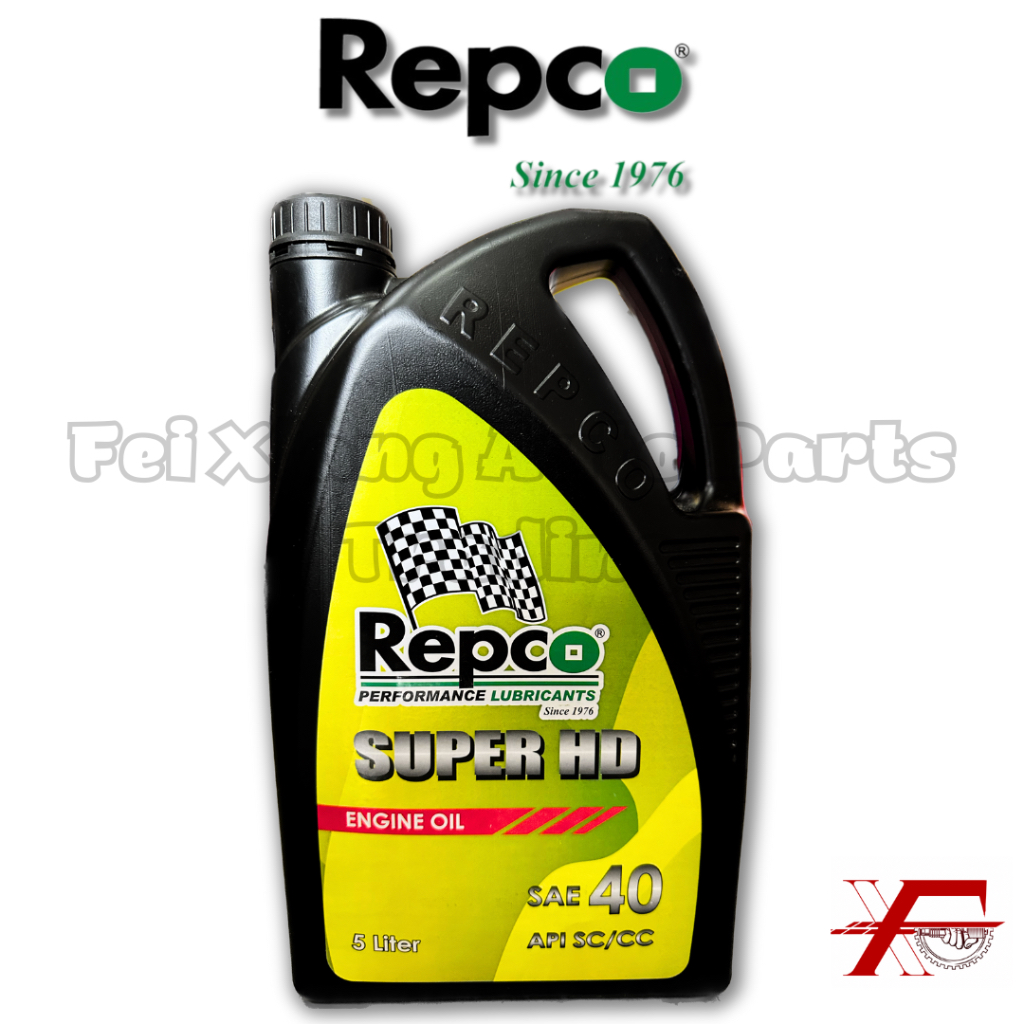 REPCO Super HD 40 Engine Oil [5 Liter] | Shopee Malaysia
