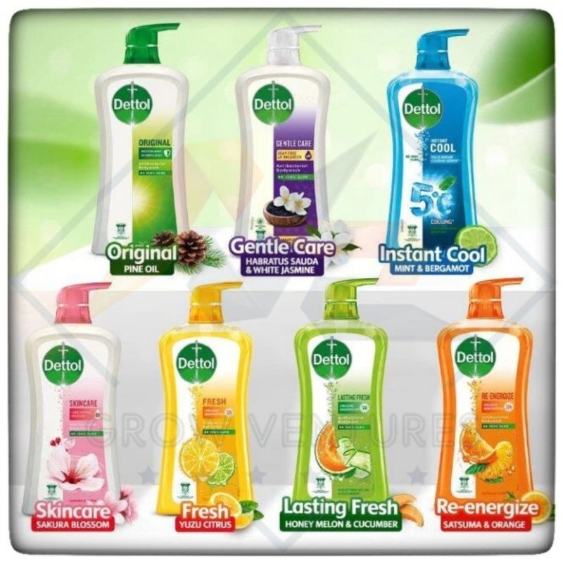 【950g】dettol Antibacterial Shower Gel Body Wash Shopee Malaysia