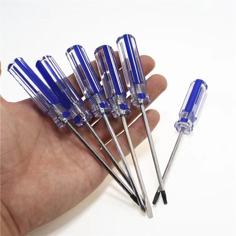 screw driver tiny Crystal Handle Small Screwdriver Philips Head Slotted ...