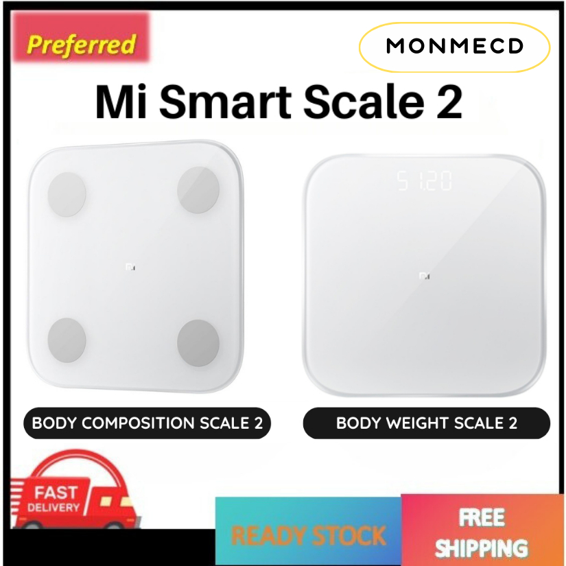 Xiaomi Smart Scale Body Composition Scale 2nd Generation / Mi Weight ...