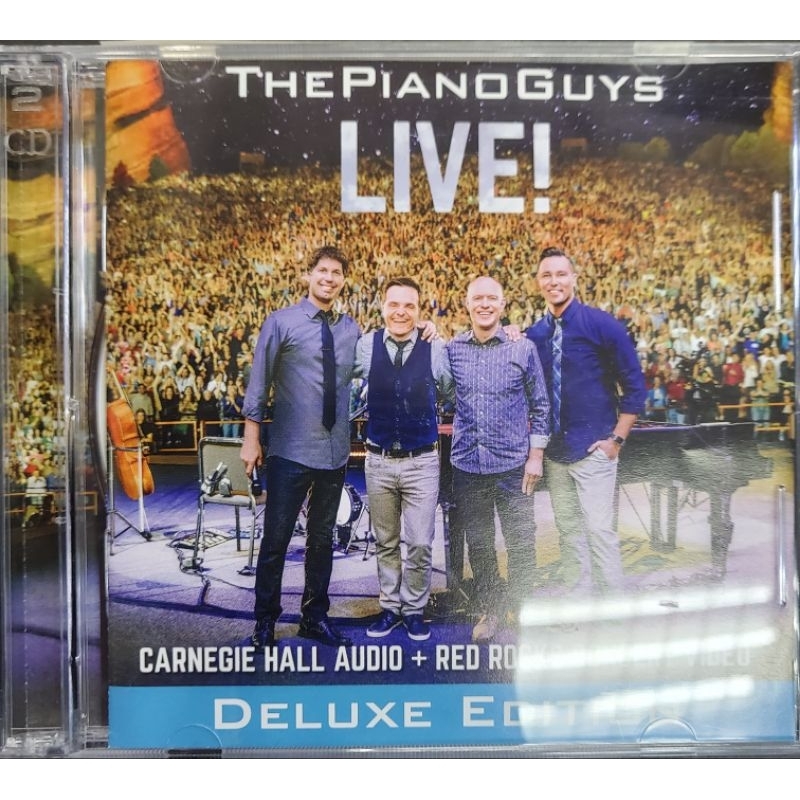 The Piano Guys - Live! : Deluxe Edition (CD+DVD) | Shopee Malaysia