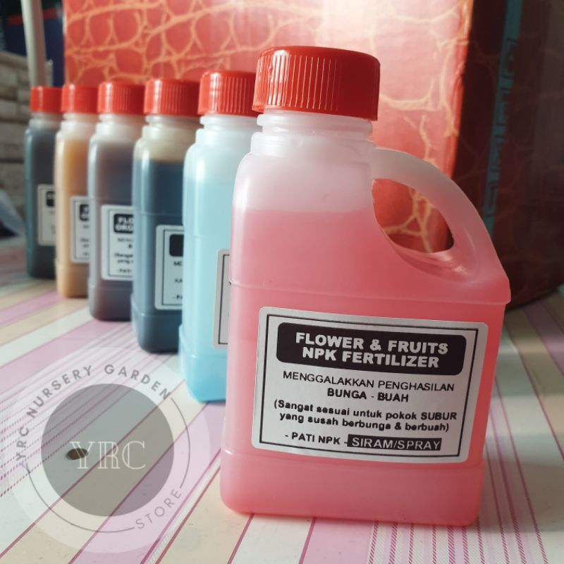Baja Foliar Bunga & Buah NPK / Baja Gemuk & Subur / Paksa Bunga / Paksa ...