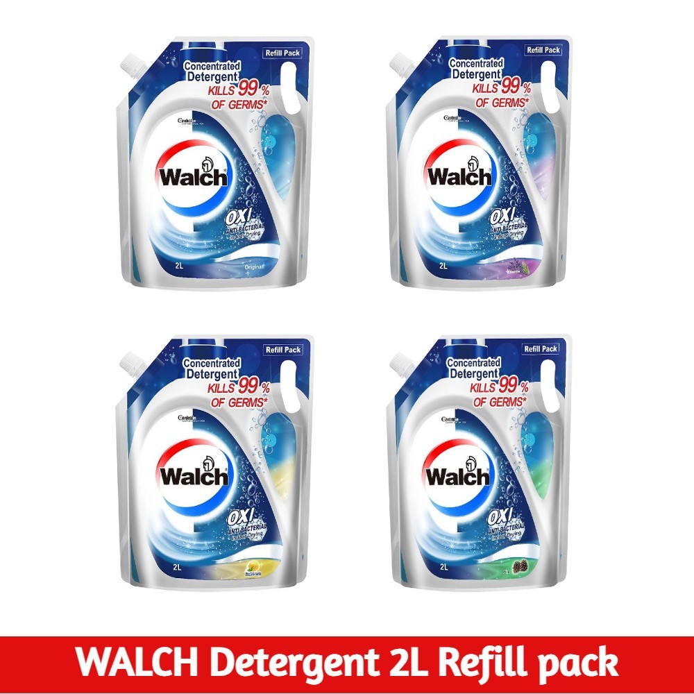 Walch Antibacterial Laundry Detergent 2L Refill | Shopee Malaysia
