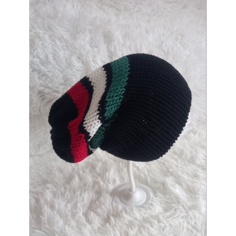 nuhcraft reversible snowcap beanie kopiah palestine palestin | Shopee ...