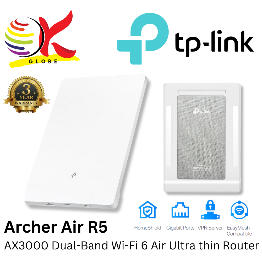 TP-LINK ARCHER AIR R5 AX3000 DUAL-BAND WI-FI 6 AIR ROUTER WITH ULTRA ...