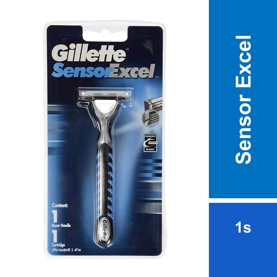 Gillette Sensor Excel Razor 1s | Shopee Malaysia