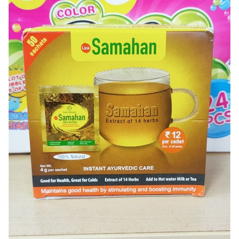 SAMAHAN Health Tea Drink 4gm X 50 pcs | Shopee Malaysia